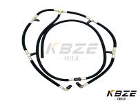 China MITSUBISHI D06FR 32R61-02100 FUEL LEAK OFF TUBE FOR SANY EXCAVATOR SY246 SY265 for sale