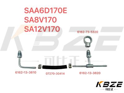 China KOMATSU S6D170E SA12V170 SA8V170 6162-73-5320 6162-13-3620 FUEL INJECTION SPILL PIPE 07270-30414 6162-13-3610 FOR EXCAVATOR for sale
