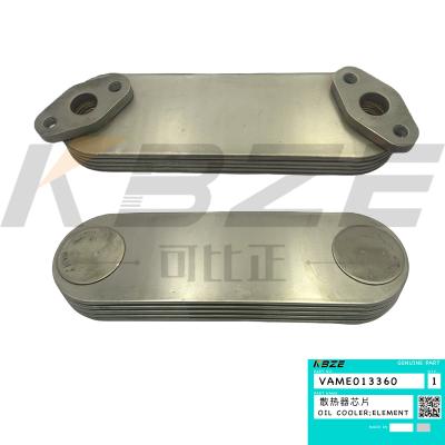 China KOBELCO 6D31 6D34 ENGINE VAME013360 5P OIL COOLER CORE FITS SK200-2 SK200-5 EXCAVATOR for sale