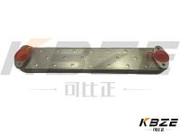 China KBZE 5I-7563 CAT E320 EXCAVATOR 4P ENGINE OIL COOLER CORE FITS S6K 3066 ENGINE for sale