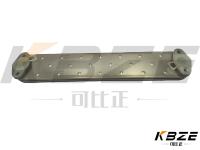 China KOMATSU 6D105 600-651-1411 ENGINE OIL COOLER CORE 3P FITS E200B PC200-2 PC200-3 for sale
