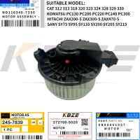 China 272700-5220 XB00001057 CAT KOMATSU SANY HITACHI EXCAVATOR AIRCOND BLOWER MOTOR FOR E320D PC-8 ZAX200-5G SY75 SY135 SY215C for sale