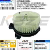 China 272700-5220 XB00001057 CAT KOMATSU SANY HITACHI EXCAVATOR AIRCOND BLOWER MOTOR FOR E320D PC-8 ZAX200-5G SY75 SY135 SY215C for sale