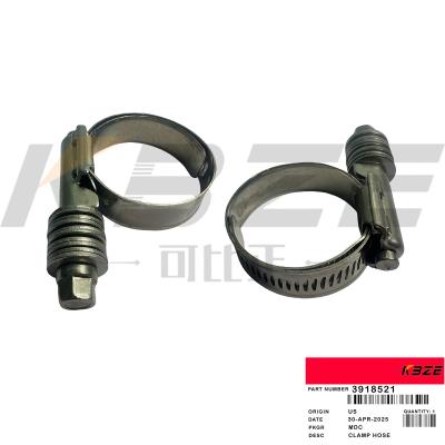 China 3918521  KBZE BRAND HOSE CLAMP FOR CUMMINS 6CT EXCAVATOR ENGINE for sale