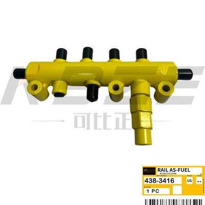 China CAT 320D 323D EXCAVATOR 438-3416 RAIL AS-FUEL 320D 323D FITS C6.4 C6.6 ENGINE for sale