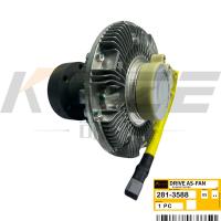 China KBZE 281-3588 2813588 CAT 3066 C6.4 DRIVE AS-FAN FITS E320D E321D E323D EXCAVATOR for sale