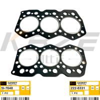 China 5I-7648 KBZE E320 EXCAVATOR HEAD GASKET CAT S6K 3066 ENGINE 222-8331 FOR E318 E319 E323 for sale