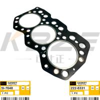 China 5I-7648 KBZE E320 EXCAVATOR HEAD GASKET CAT S6K 3066 ENGINE 222-8331 FOR E318 E319 E323 for sale
