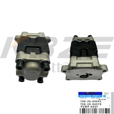 China 708-3S-04541 708-3S-04570 GEAR PUMP FOR KOMATSU PC40 PC50 PC56 PC58 SMALL EXCAVATOR for sale