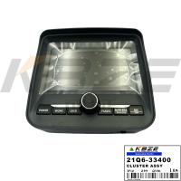 China HYUNDAI R-9 Cluster Assy 21Q6-33400 Monitor for R140-9 R210-9 R380-9 for sale