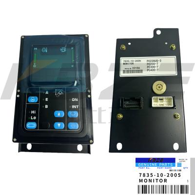 China KOMATSU PC200-7 Monitor 7835-10-2005 OEM ABS Black for Excavator for sale