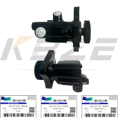 China 65.47101-6040 DOOSAN DAEWOO DE12 STEERING PUMP 65.47101-6041 65.47101-7029 for sale