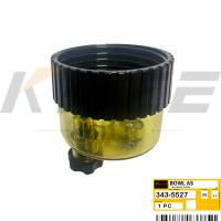China 3435527 343-5527 OIL WATER SEPERATOR BOWL FOR CAT E320C 345C E365C E390D EXCAVATOR for sale