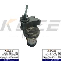 China 04513018 02938080 DEUTZ BF4M2012C ENGINE 12V FLAMEOUT SOLENOID FOR VOLVO EXCAVATOR for sale