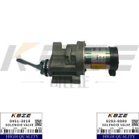 China 04513018 02938080 DEUTZ BF4M2012C ENGINE 12V FLAMEOUT SOLENOID FOR VOLVO EXCAVATOR for sale