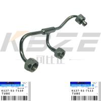 China 6127-51-7110 6127-51-7112 KOMATSU S6D155-4 ENGINE CAMSHAFT OIL PIPE FOR MACHINERY for sale