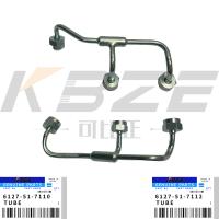 China 6127-51-7110 6127-51-7112 KOMATSU S6D155-4 ENGINE CAMSHAFT OIL PIPE FOR MACHINERY for sale