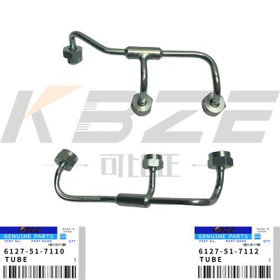 China 6127-51-7110 6127-51-7112 KOMATSU S6D155-4 ENGINE CAMSHAFT OIL PIPE FOR MACHINERY for sale