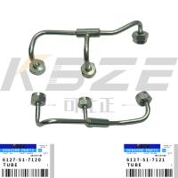 China S6D155-4 KOMATSU ENGINE 6127-51-7120 6127-51-7121 CAMSHAFT OIL PIPE for sale