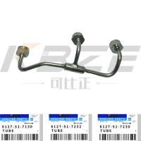 China CAMSHAFT OIL PIPE 6127-51-7130 KOMATSU S6D155-4 ENGINE 6127-51-7232 6127-51-7230 FOR D155A for sale