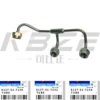 China CAMSHAFT OIL PIPE 6127-51-7130 KOMATSU S6D155-4 ENGINE 6127-51-7232 6127-51-7230 FOR D155A for sale