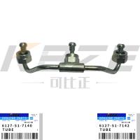 China BULLDOZER D155A 6127-51-7140 6127-51-7142 KOMATSU S6D155-4 ENGINE CAMSHAFT OIL PIPE for sale