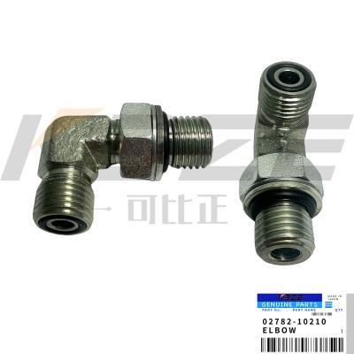 China 02782-10210 0278210210 KBZE FITTING ELBOW FITS D155A D31 D41E D65 D85 HD325 HD465 HD785 for sale