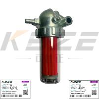 China KBZE 15531-43011 KUBOTA GA70 15531-43010 ASSY FILTER FUEL FITS FOR RC-15FD-2 CF-1800 for sale