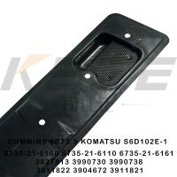 China 6735-21-6160 KOMATSU S6D102E-1 ENGINE COVER,PUSH ROD FOR CUMMINS 6BT5.9 ENGINE 3927913 3990730 3990738 3911822 3904672 R170-3 R200-3 R180-3 R250-3 PC200-6 PC220-6 WA270-3 WA320-3 for sale