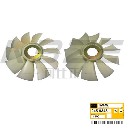China CATERPILLAR 3066 C6.4 FAN BLADE 245-9343 2459343 10B 6H FOR 320D 321D 323D EXCAVATOR for sale