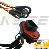 China KBZE 4P-9537 4P9537 CAT C-10 C-12 3176 3196 ENGINE INJECTOR WIRING FITS 345B 365B 966G 140H 143H for sale