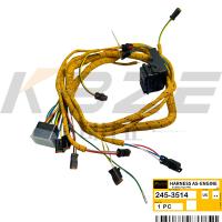 China CATERPILLAR C11 C13 ENGINE 2453514 245-3514 EXCAVATOR WIRING HARNESS FOR 966H 972H for sale
