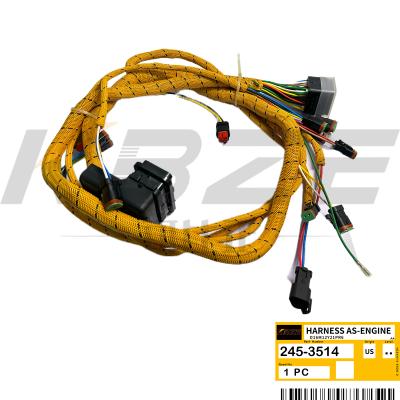 China CATERPILLAR C11 C13 ENGINE 2453514 245-3514 EXCAVATOR WIRING HARNESS FOR 966H 972H for sale