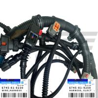 China KBZE 6745-81-9230 6745-81-9250 KOMATSU SAA6D114E-3 ENGINE WIIRNG HARNESS FOR PC300-8 PC350-8 for sale