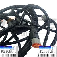 China KBZE 6745-81-9230 6745-81-9250 KOMATSU SAA6D114E-3 ENGINE WIIRNG HARNESS FOR PC300-8 PC350-8 for sale