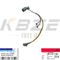 China 6745-81-9240 6745-81-9210 KOMATSU SAA6D114E-3 3968886 INJECTOR WIRING FOR PC300-8 PC300-8MO WA430 for sale