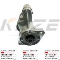 China KBZE 8-98045027-2 ISUZU 4JJ1 8-98045027-1 8-98045027-3 STARTER MOTOR ASSY 24V 11T 3.5KW FOR CX130 CX160 ZX110 ZX140 ZX160 EXCAVATOR for sale