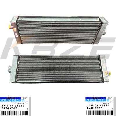 China 17M-03-51531 KOMATSU SAA6D140E-5 ENGINE 17M-03-51530 RADIATOR ASSY FOR D275A-5R BULLDOZER for sale