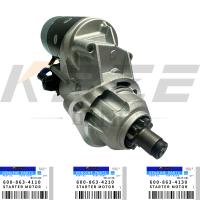 China KBZE 600-863-4110 KOMATSU SAA6D102E ENGINE 600-863-4210 STARTER MOTOR ASSY 24V 10T 4.5KW FITS FOR PC200-6 PC200-7 PC220 WA250 D41A for sale