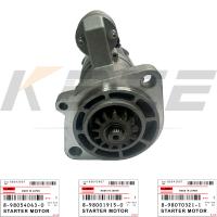 China KBZE 8-98001915-0 ISUZU 4HK1 ENGINE 8-98070321-1 8-98054063-0 STARTER MOTOR 24V 13T 5.0KW FOR HITACHI ZX190 ZX210 ZX240 ZX280 ZX360 for sale