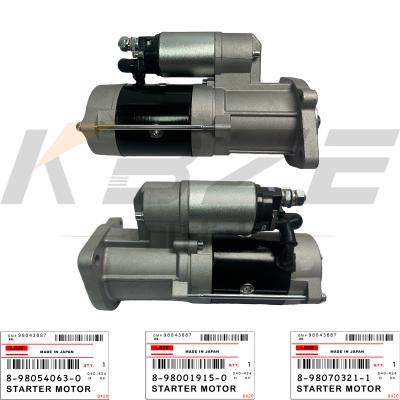China KBZE 8-98001915-0 ISUZU 4HK1 ENGINE 8-98070321-1 8-98054063-0 STARTER MOTOR 24V 13T 5.0KW FOR HITACHI ZX190 ZX210 ZX240 ZX280 ZX360 for sale