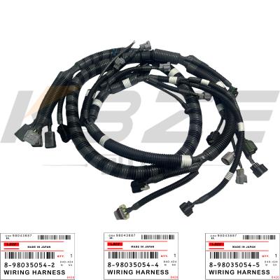 China KBZE KLH10620 ISUZU 4JJ1 ENGINE 8-98035054-2 8-98035054-4 8-98035054-5 WIRING HARNESS FOR SUMITOMO SH120-5 SH130-5 JS130 for sale