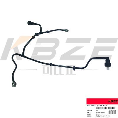 China 5348924 CUMMINS QSF3.8 DIESEL ENGINE FUEL DRAIN TUBE FOR XE135 CLG915E EXCAVATOR for sale