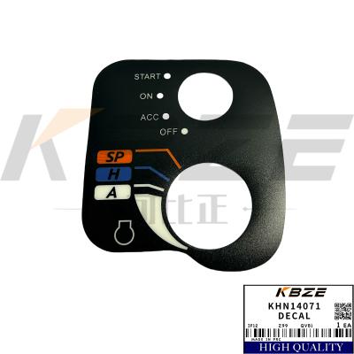 China CASE KHN14071 DECAL STICKER FOR CX130 CX160 CX210 CX350 EXCAVATOR for sale