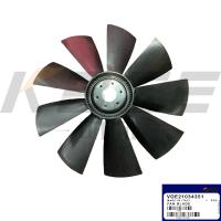 China KBZE VOE21034351 21034351 VOLVO TAD731GE ENGINE 6HOLES 9BLADE FAN BLADE for sale
