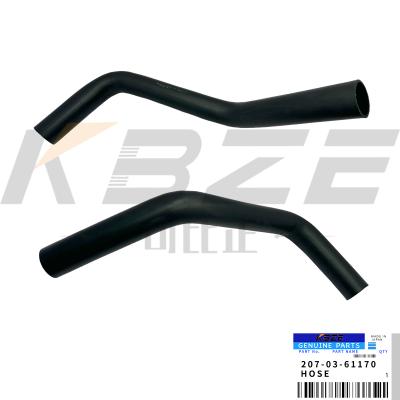 China KOMATSU PC300-6 PC350-6 PC380-6 EXCAVATOR RADIATOR HOSE 207-03-61170 207-03-61171 for sale