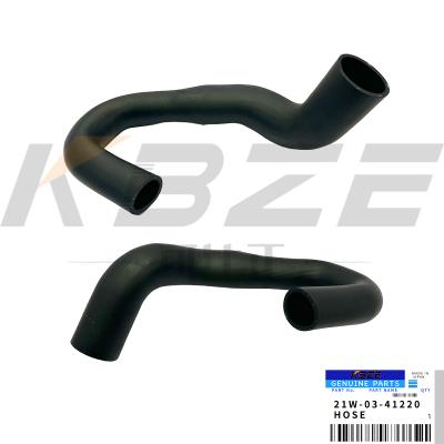 China KBZE 21W-03-41220 21W0341220 KOMATSU PC78-6 PC88-6 PC98-6 EXCAVATOR RADIATOR HOSE for sale