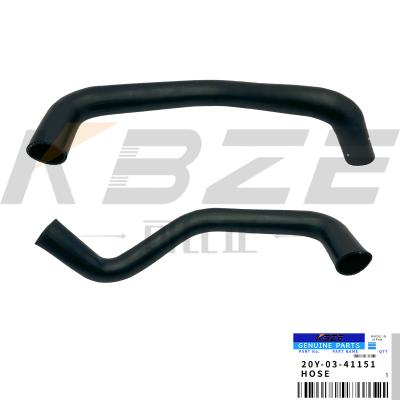 China KBZE BRAND 20Y-03-41151 20Y0341151 RADIATOR HOSE FITS KOMATSU PC200-8 PC210-8 PC230-8 EXCAVATOR for sale
