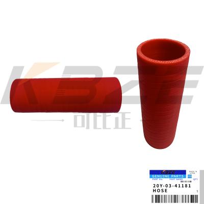 China KBZE 20Y-03-41181 20Y0341181 RADIATOR HOSE CONNECTOR FITS KOMATSU PC160 PC190 PC200 PC220 PC240 PC290 EXCAVATOR for sale