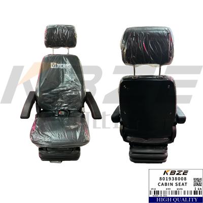 China KBZE BRAND 801938008 CAB SEAT ASSEMBLY FITS XCMG XE200 XE205  XE215 XE220 XE235 XE240 XE250 XE265 for sale